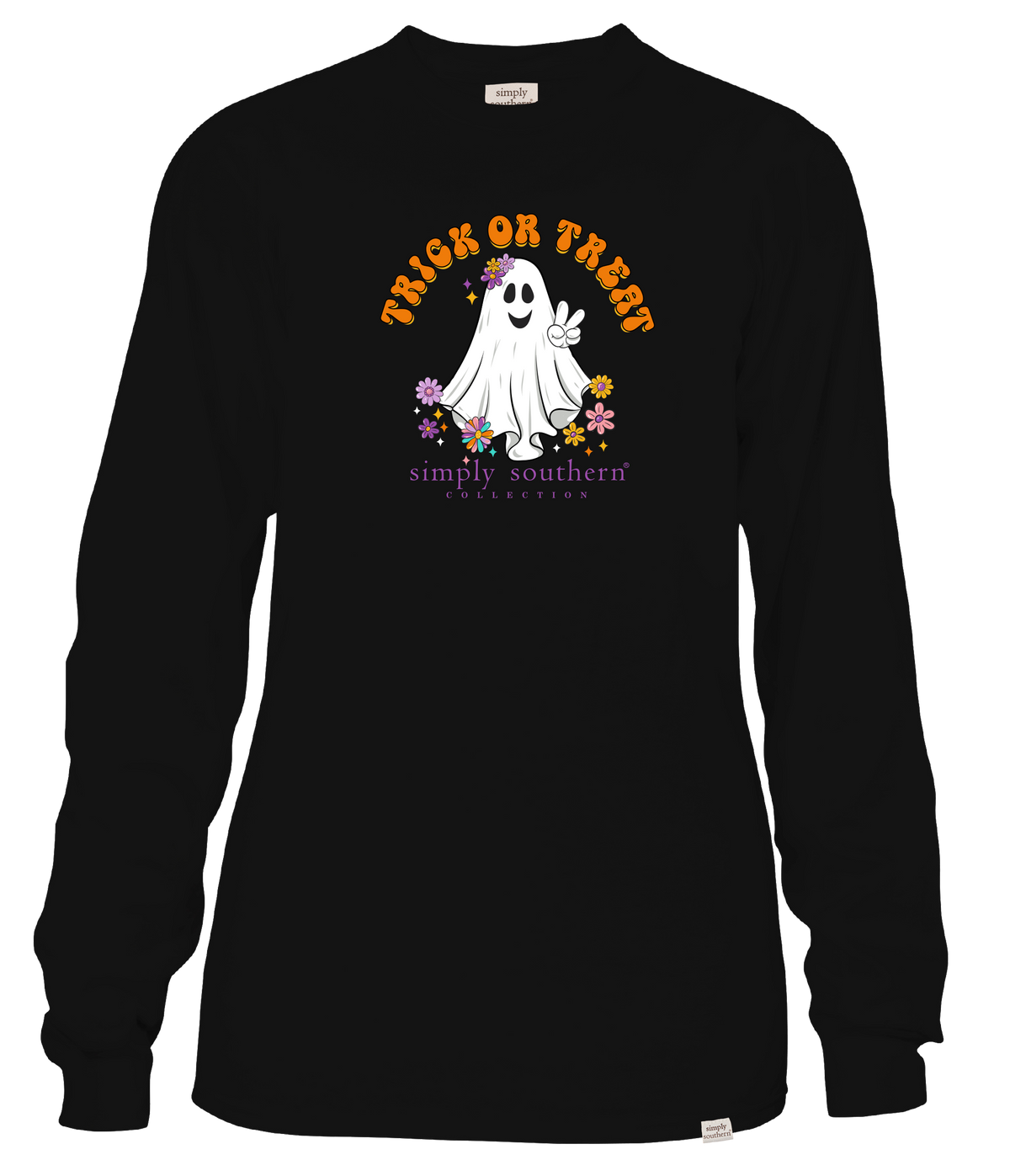Simply Southern Boo Crew Halloween Long Sleeve T-Shirt - SimplyCuteTees