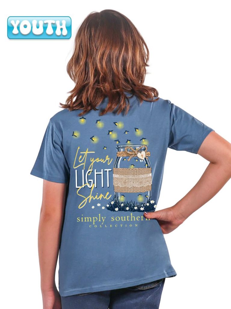 Simply Southern Light Shine Firefly T-Shirt - SimplyCuteTees