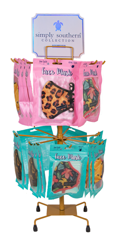 Simply Southern Preppy Leopard Protective Mask - SimplyCuteTees