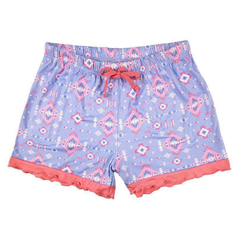 Simply Southern Preppy Aztec Lounge Shorts - SimplyCuteTees