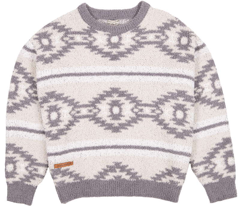 SALE Simply Southern Aztec Soft Cozy Long Sleeve Sweatshirt ...
