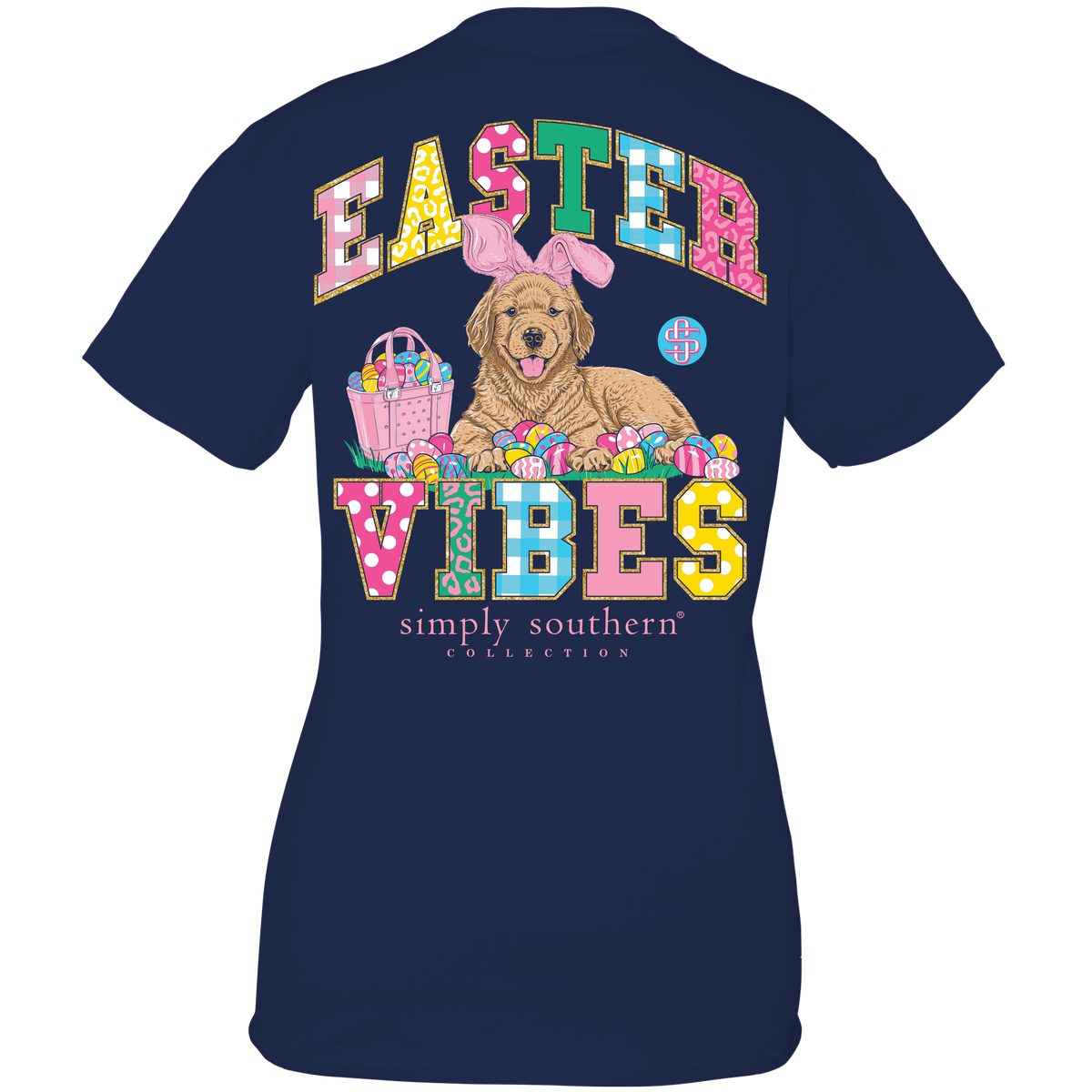 Simply Southern Easter Vibes Dog T-Shirt - SimplyCuteTees