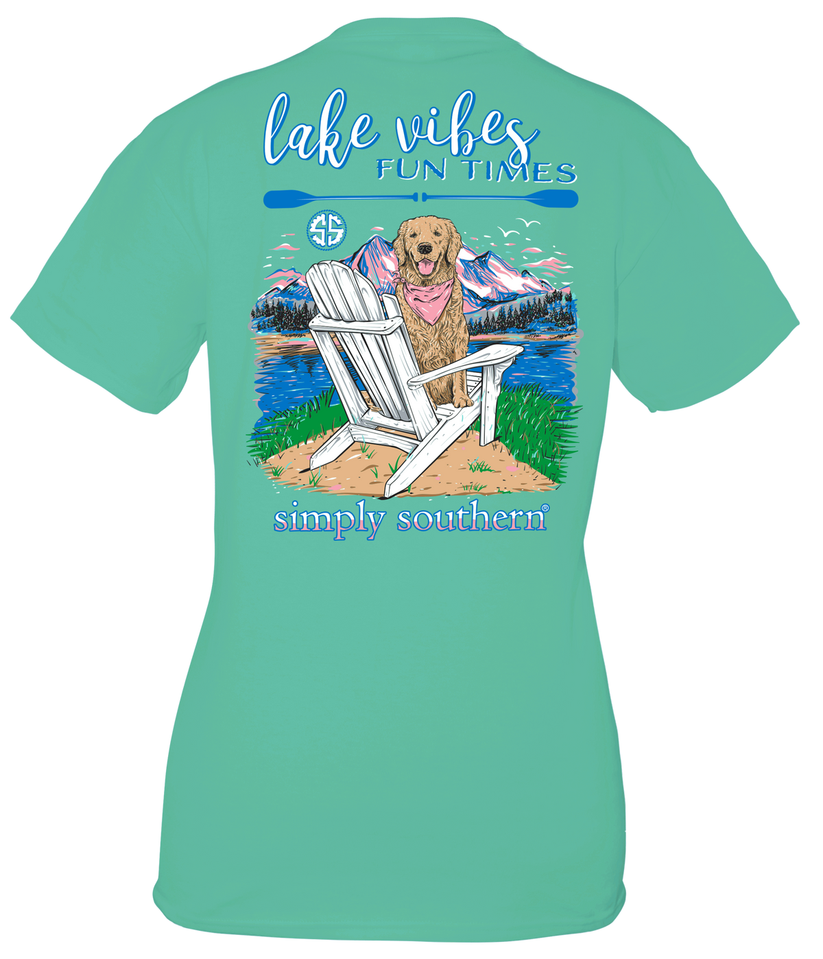 SALE Simply Southern Preppy Lake Vibes Fun Times T-Shirt - SimplyCuteTees