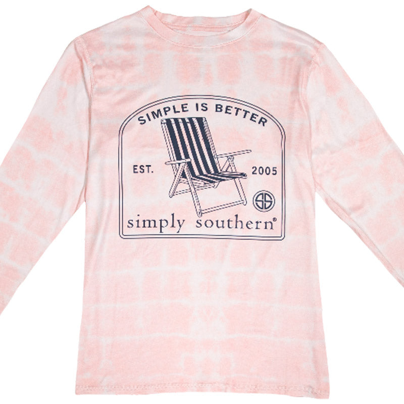 Simply Southern Simple Is Better Beach Rash Guard Long Sleeve T-Shirt ...