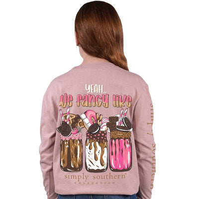 Simply Southern We Fancy Like Long Sleeve T-Shirt - SimplyCuteTees