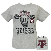 Texas A&M Aggies Preppy Heifer Please Cow T-Shirt - SimplyCuteTees